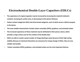 super capacitors, double layer , (1).pdf | Chemistry | Science