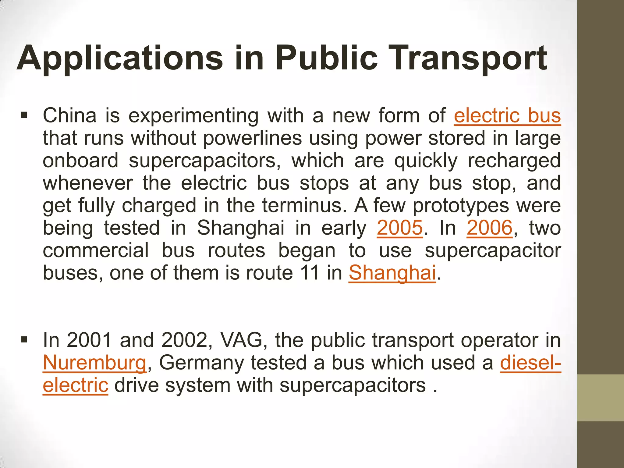 Supercapacitors | PPTX