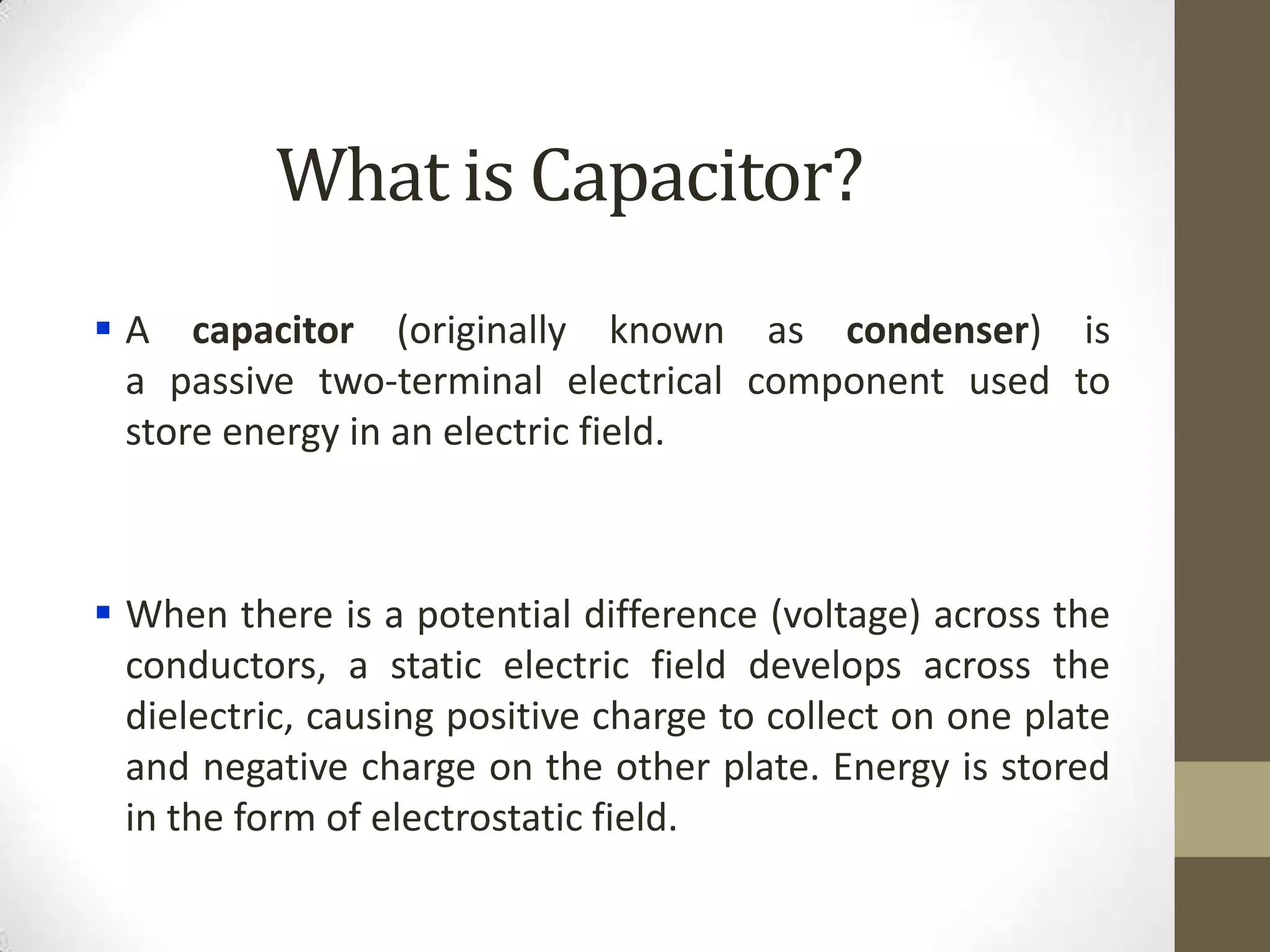 Supercapacitors | PPTX