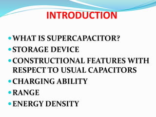 Supercapaitor | PPT