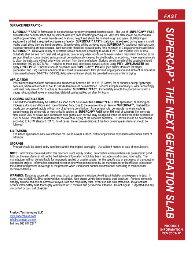 Supercap fast data_sheet | PDF | Lung and Respiratory Health | Diseases ...