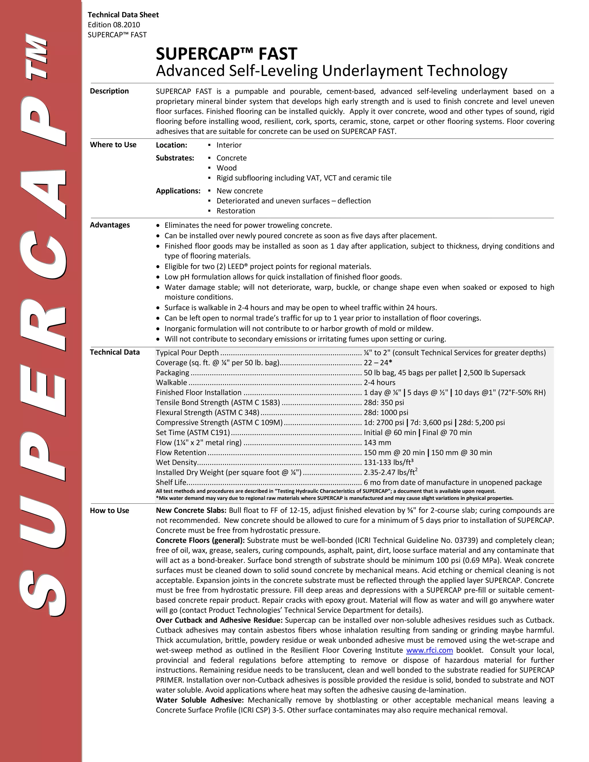 Supercap fast tds english | PDF
