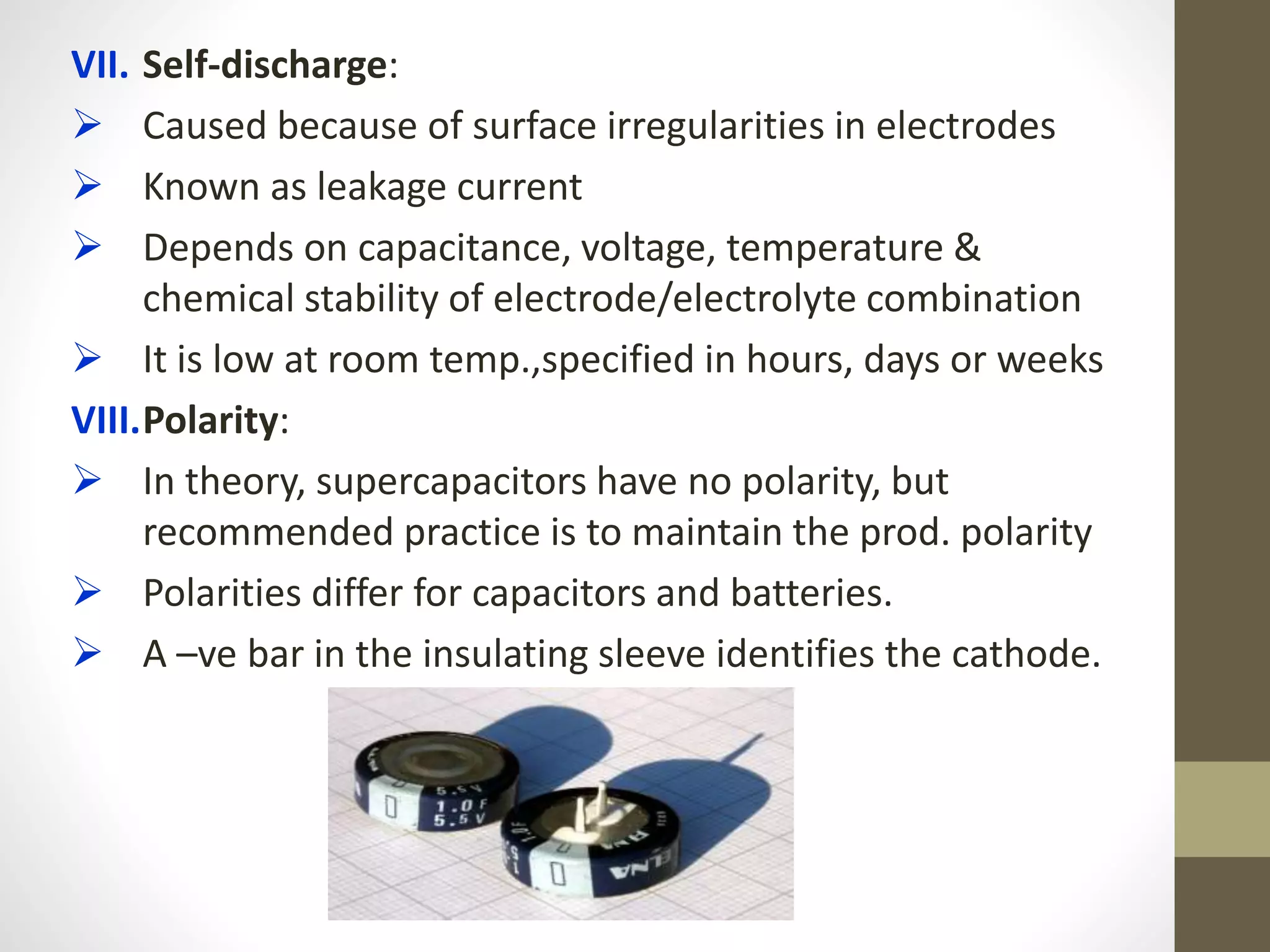 Supercaps | PPTX | Chemistry | Science
