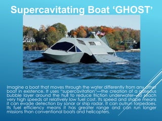 SUPERCAVITATION | PPTX