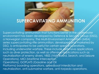 SUPERCAVITATION | PPTX