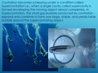 SUPERCAVITATION | PPTX