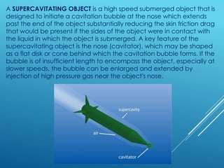 SUPERCAVITATION | PPTX