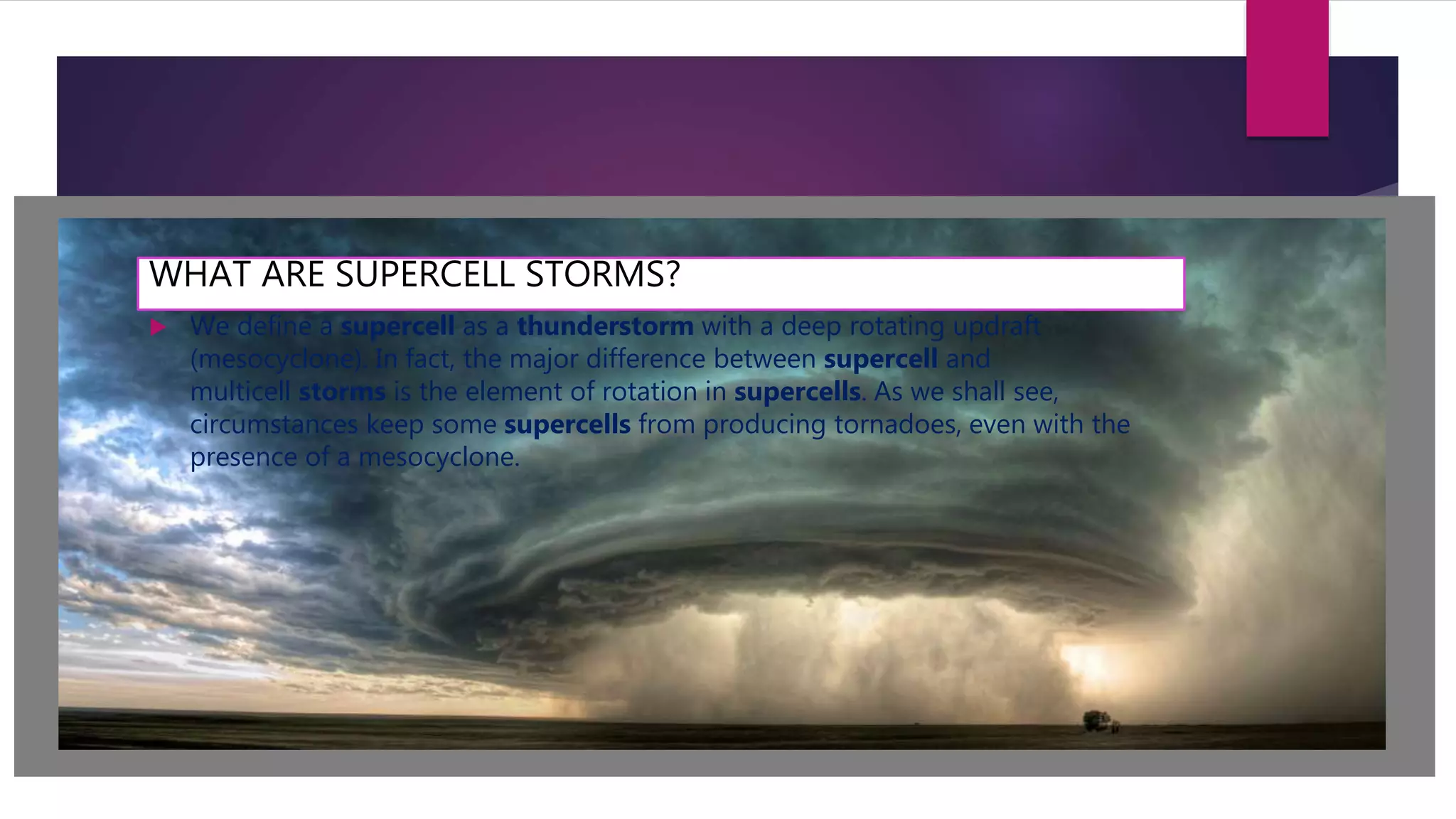 Supercell storms (finished) | PPTX