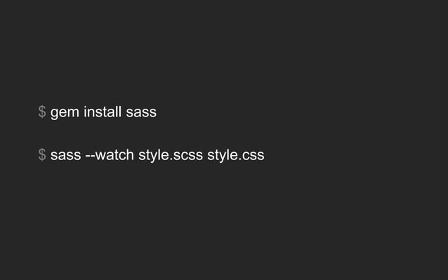 Supercharged HTML & CSS | PPT