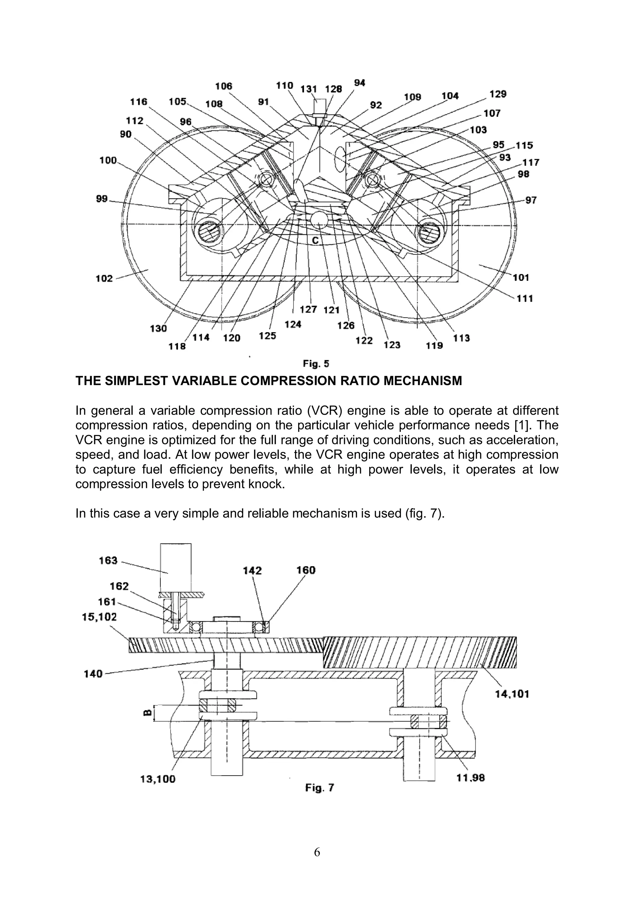 Supercharged opposed piston engine with variable compression ratio | PDF