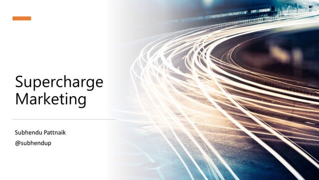 Supercharge your marketing! | PPT