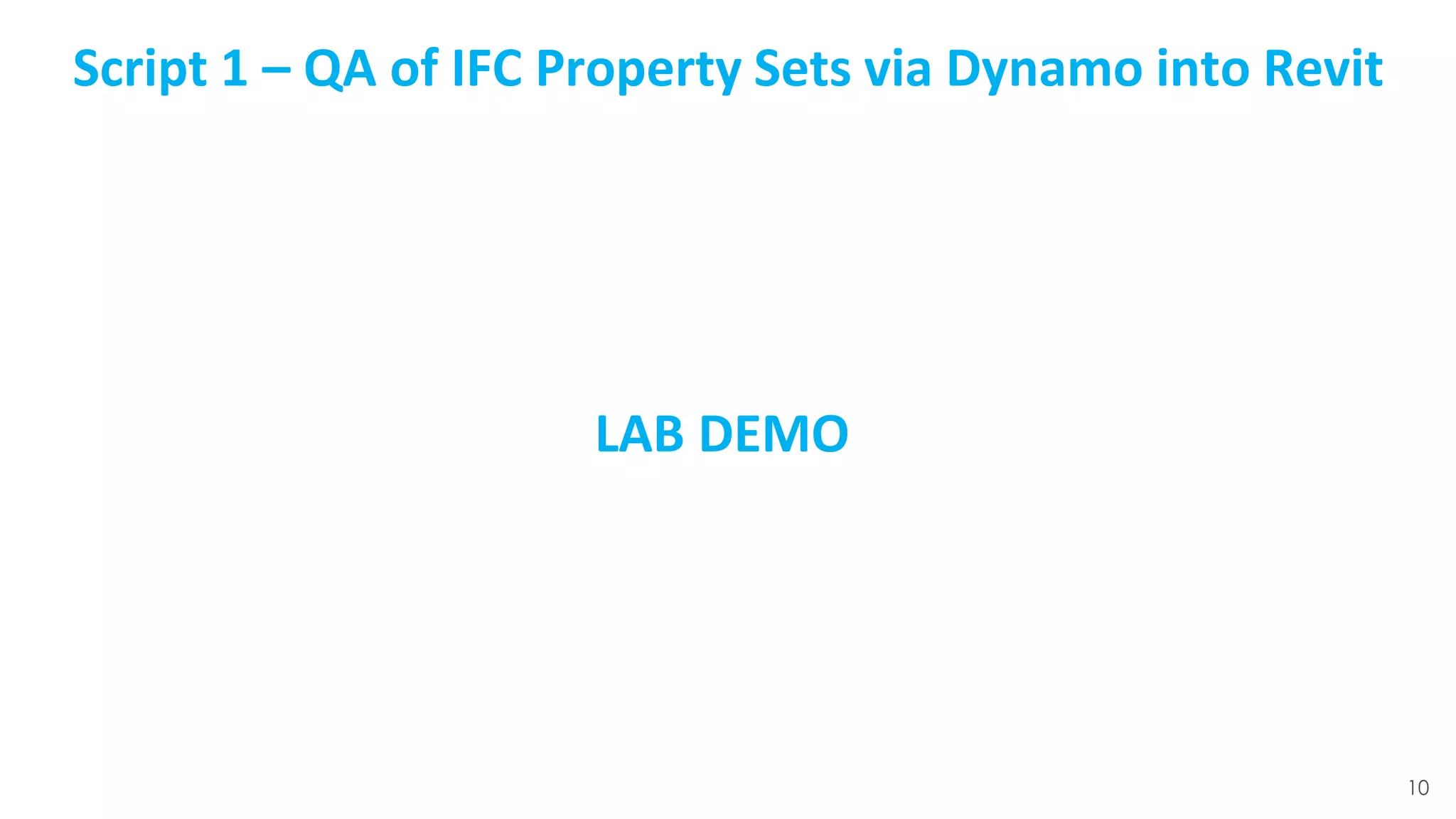Supercharge Open BIM : Dynamo for IFC and BCF | PDF