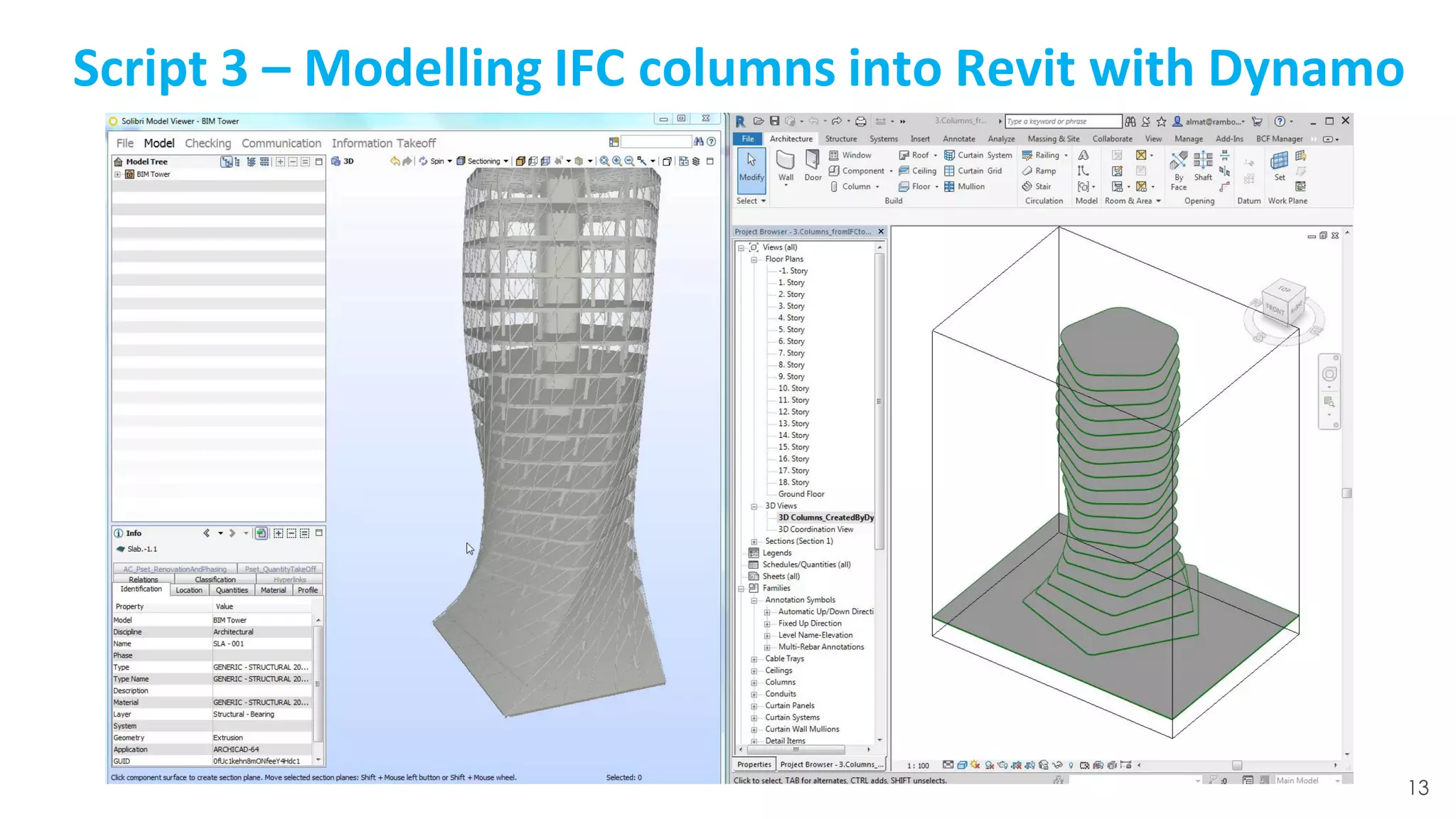 Supercharge Open BIM : Dynamo for IFC and BCF | PDF