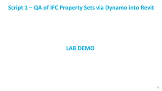 Supercharge Open BIM : Dynamo for IFC and BCF | PDF
