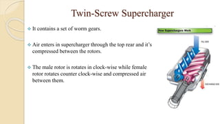Supercharger in Automobiles | PPTX