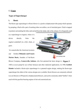 Supercharger vs turbocharger | PDF