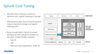 Supercharge Splunk with Cloudera | PPT | Free Download