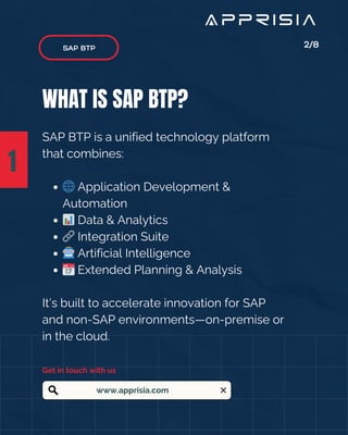 Supercharge your enterprise with SAP BTP - Apprisia.pdf