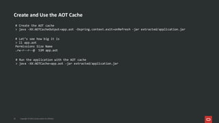 Supercharge your JVM performance with Project Leyden and Spring Boot | PDF
