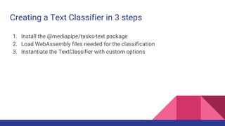 Supercharging your web apps with ML using MediaPipe.pptx