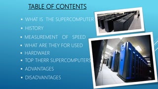 Super computer | PPTX