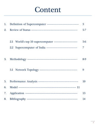Supercomputer - Overview | DOCX