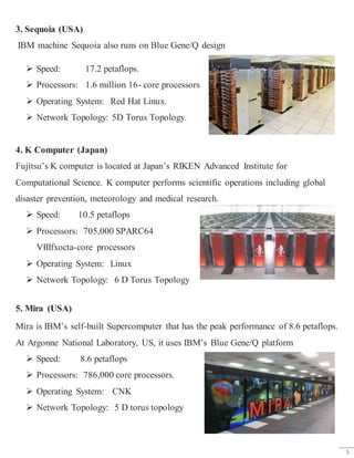 Supercomputer - Overview | DOCX