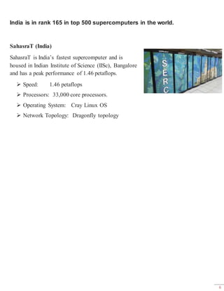 Supercomputer - Overview | DOCX