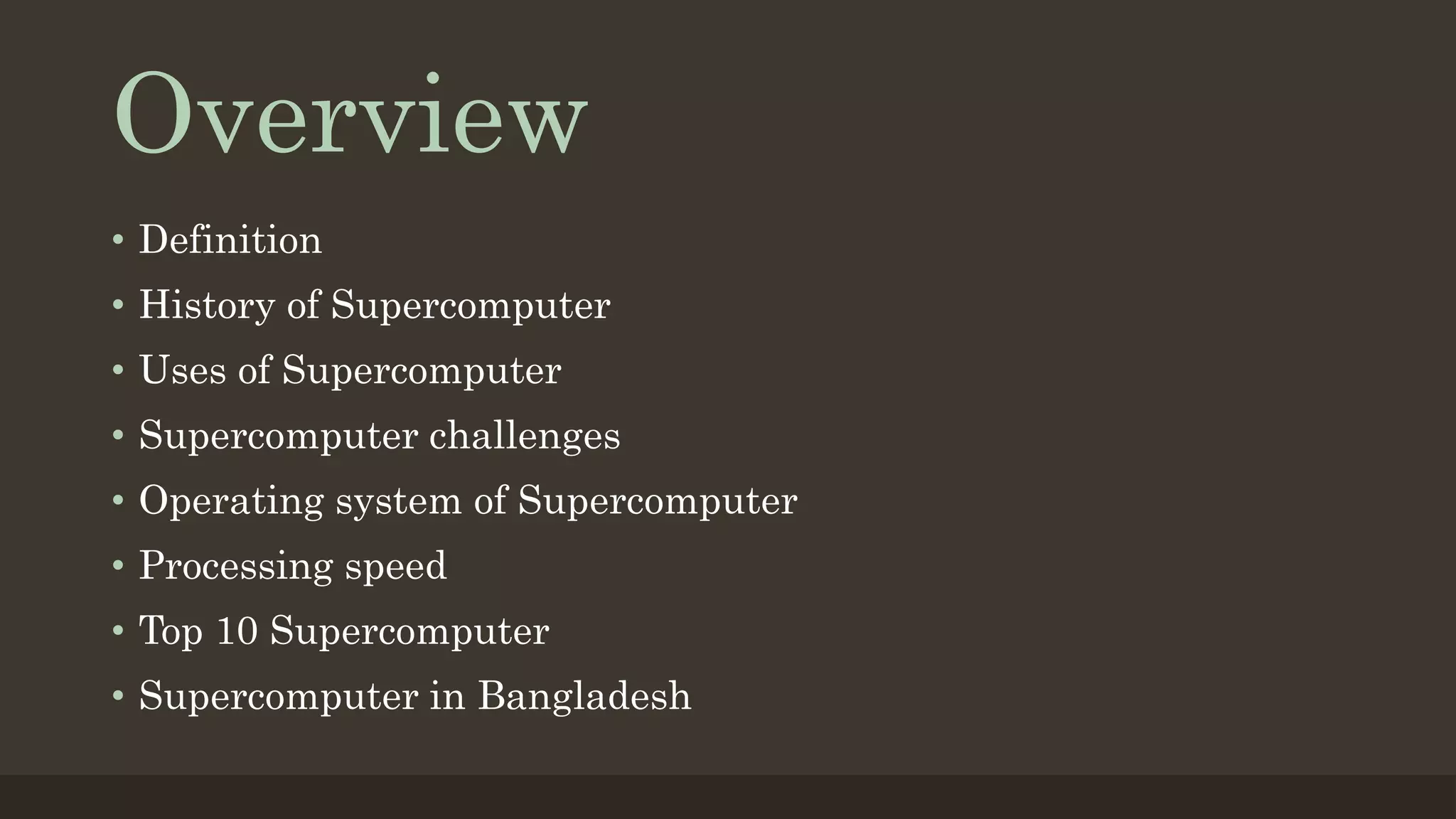 Supercomputer @ manarat university by reza | PPTX