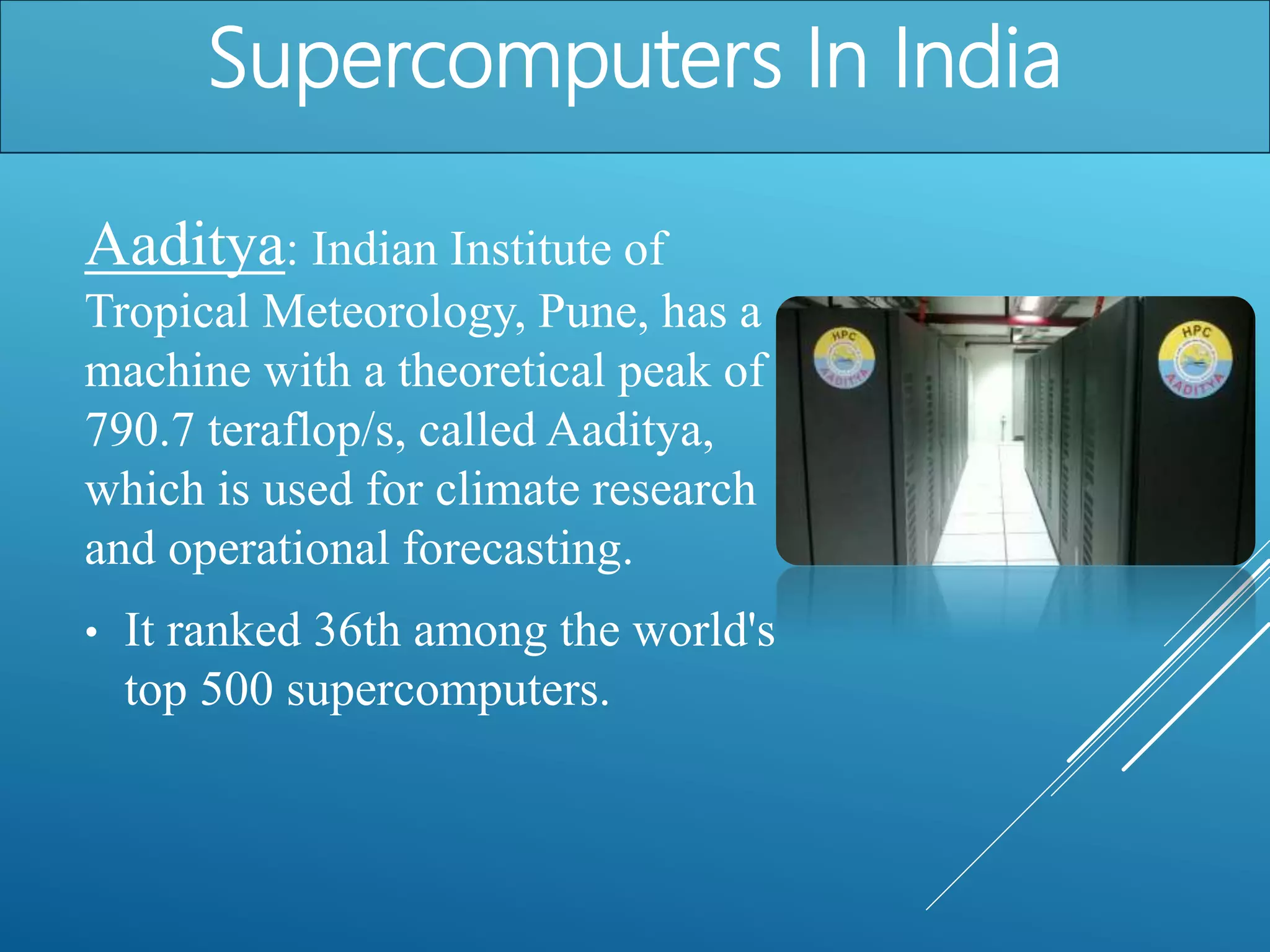 Supercomputers | PPTX