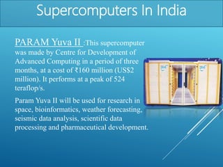 Supercomputers | PPTX