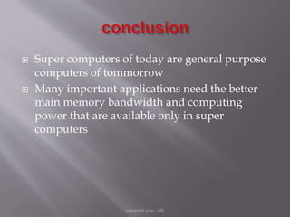 Super computer 2017 | PPTX