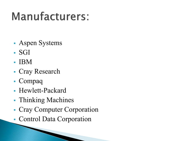 Super computer ppt | PPTX