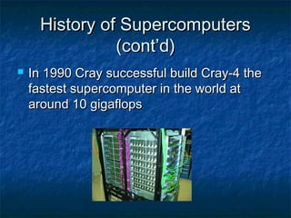 Super computers by rachna | PPT