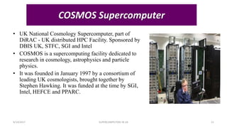 Super computers in_uk | PPTX