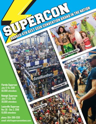 Supercon Sponsor and Exhibitor Information | PDF