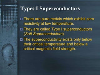 Super conducter | PPT
