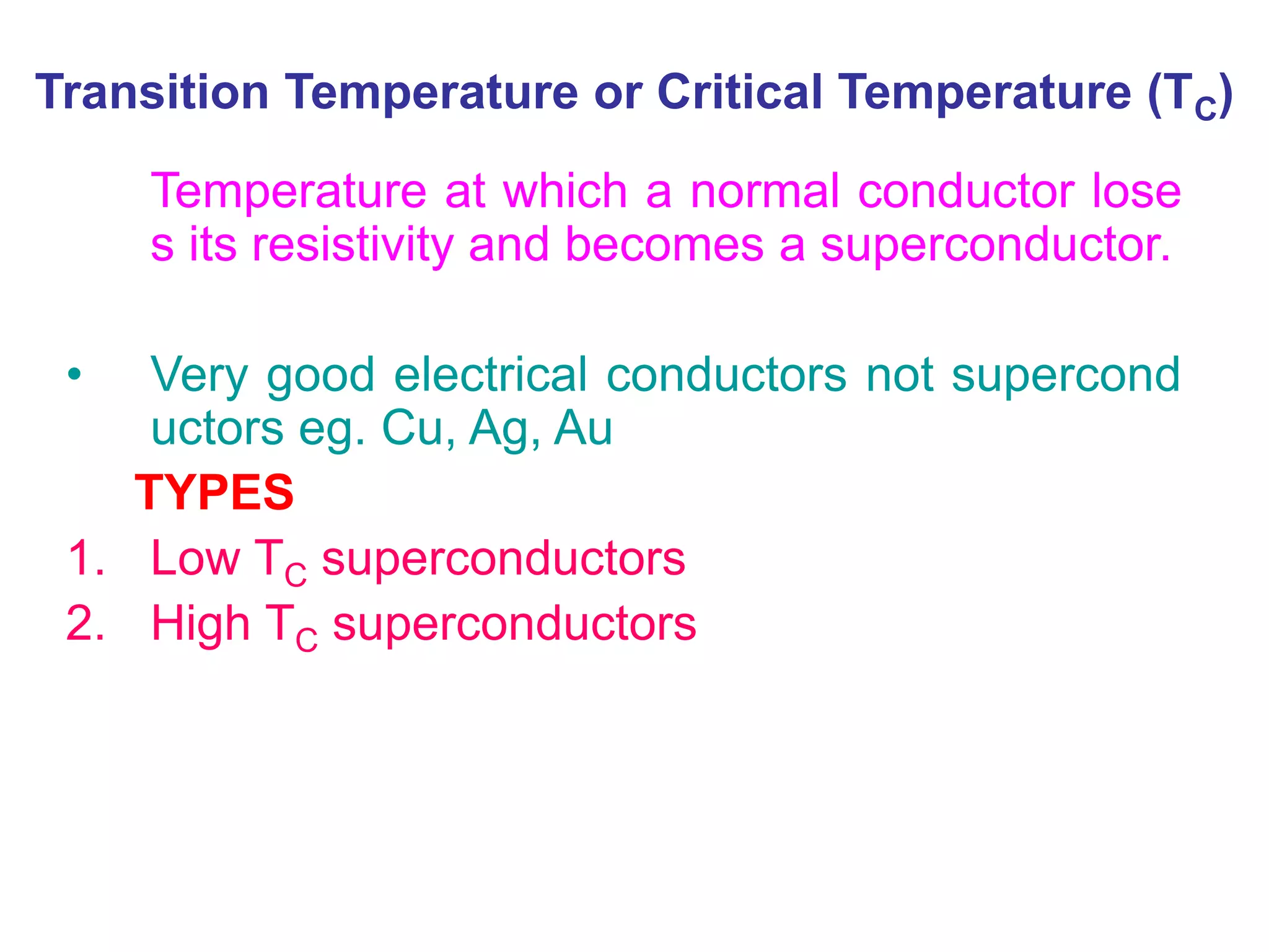 Superconducting Materials Ppt