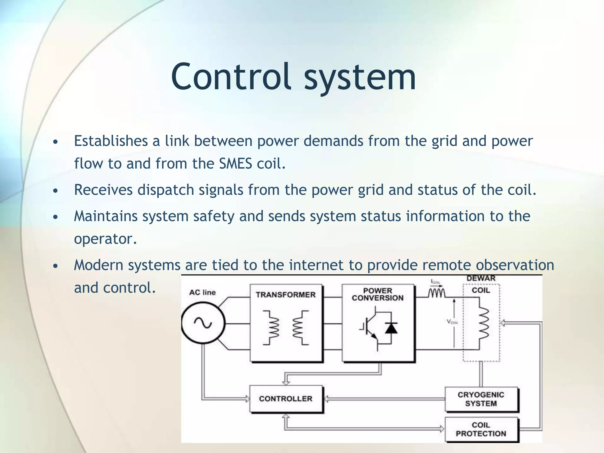 Superconducting magnetic energy storage | PPTX