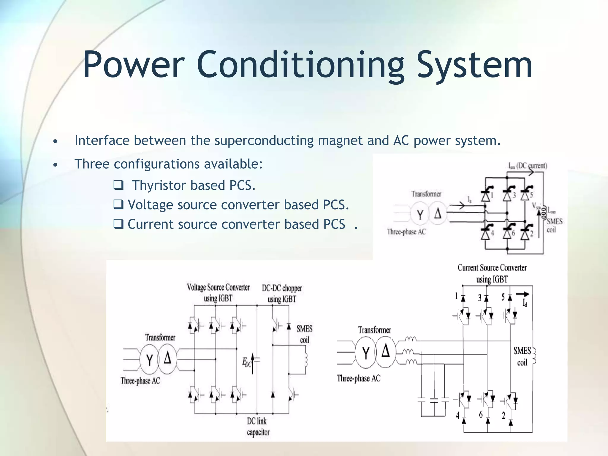 Superconducting magnetic energy storage | PPTX