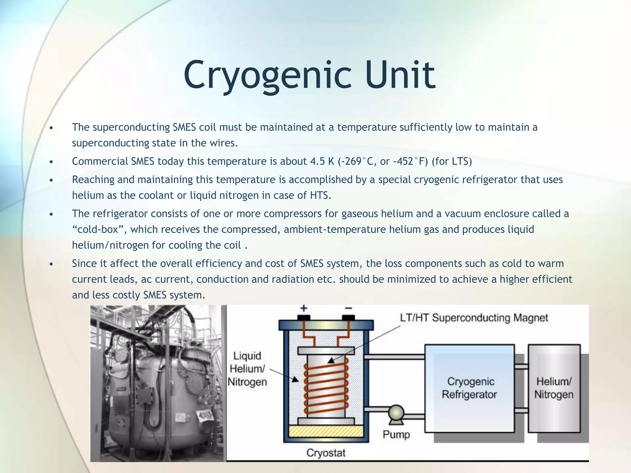 Superconducting magnetic energy storage | PPTX