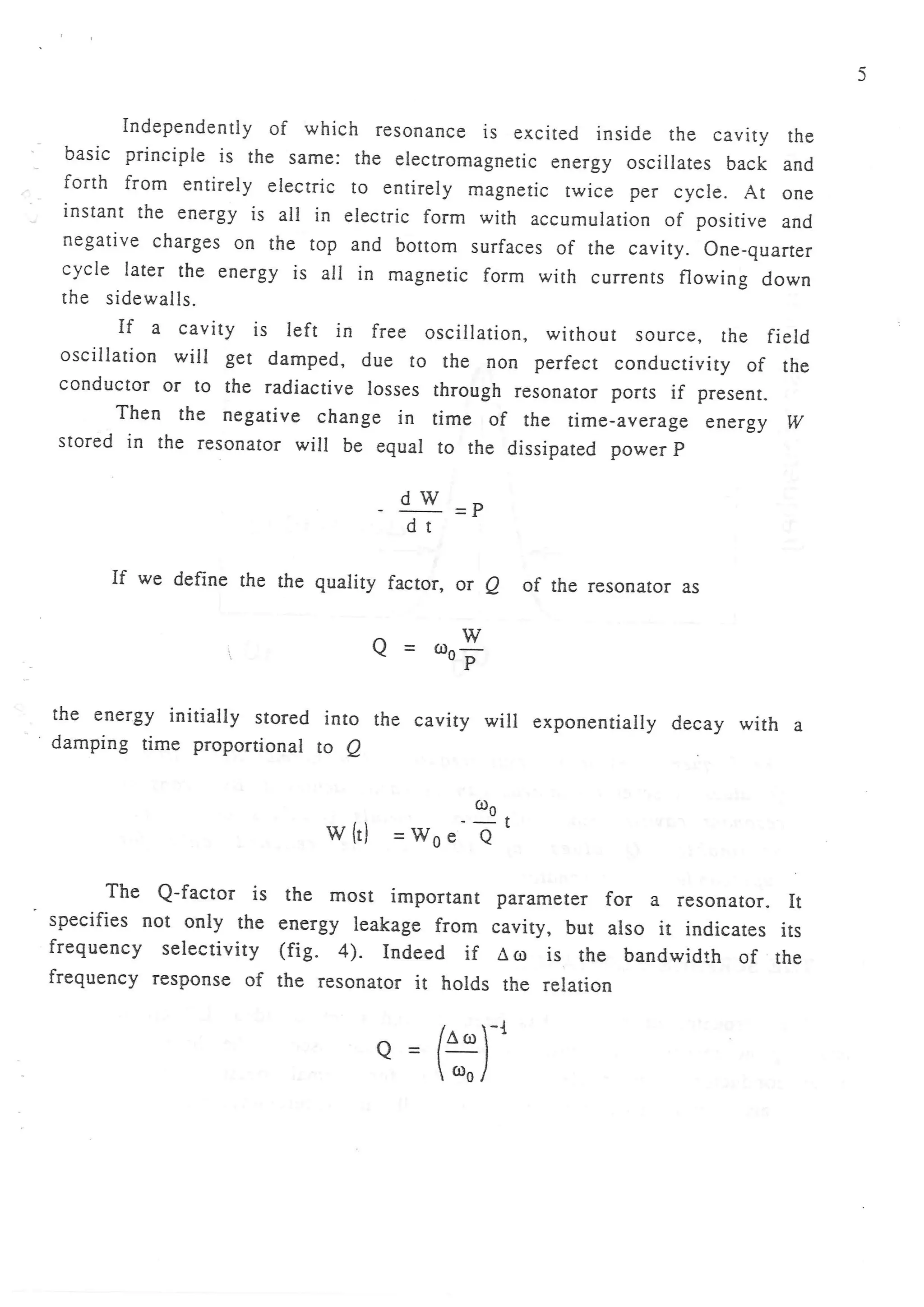 Superconducting Resonant Cavities Pdf