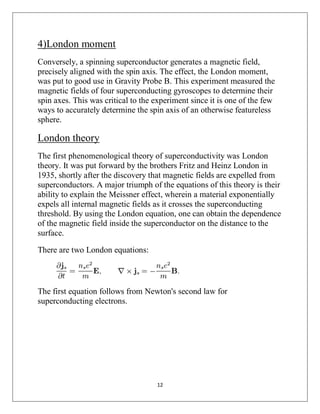 Superconductivity | PDF | Chemistry | Science