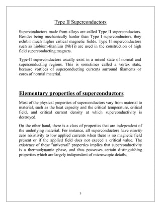 Superconductivity | PDF | Chemistry | Science