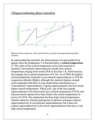 Superconductivity | PDF | Chemistry | Science