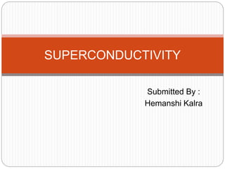 superconductivity | PDF