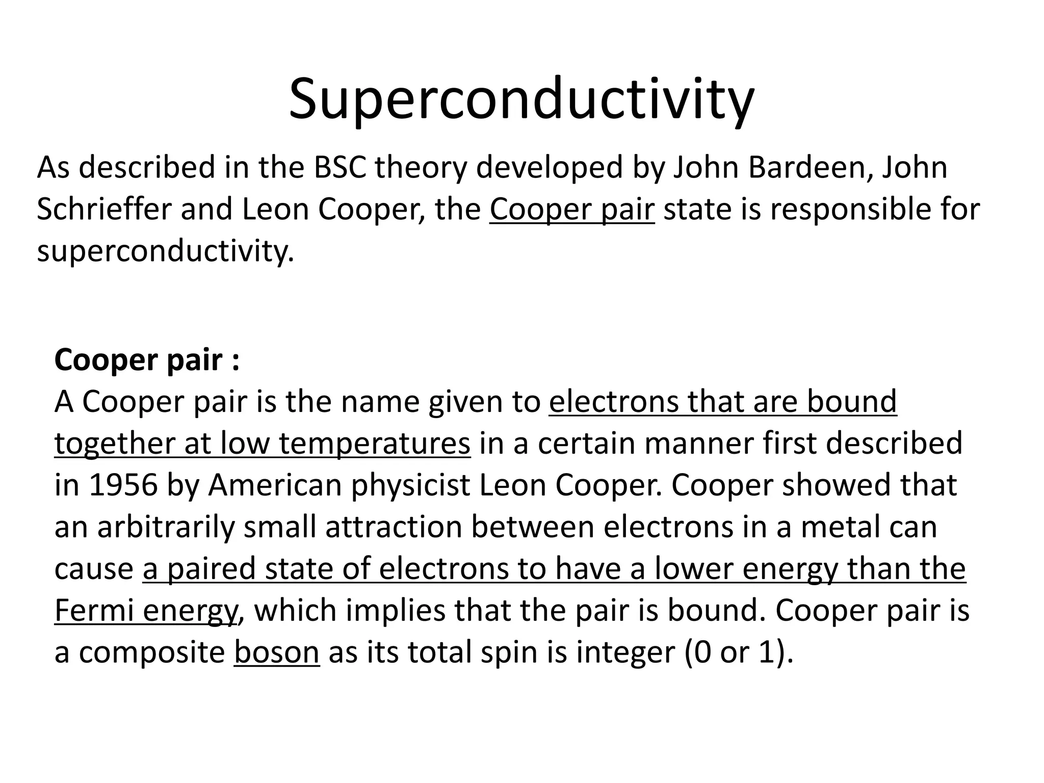 Superconductivity | PPTX