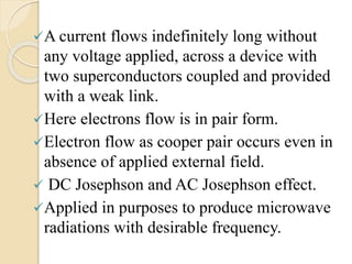 Superconductivity | PPTX