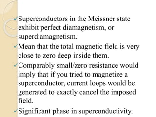 Superconductivity | PPTX