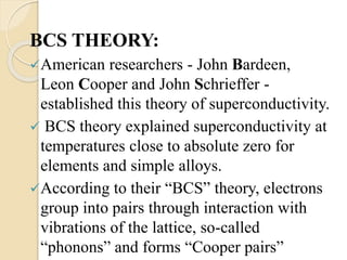 Superconductivity | PPTX